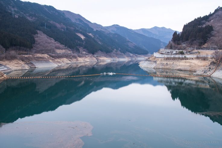 Takizawa Dam and a Long Elevator - RIDGELINEIMAGES.com