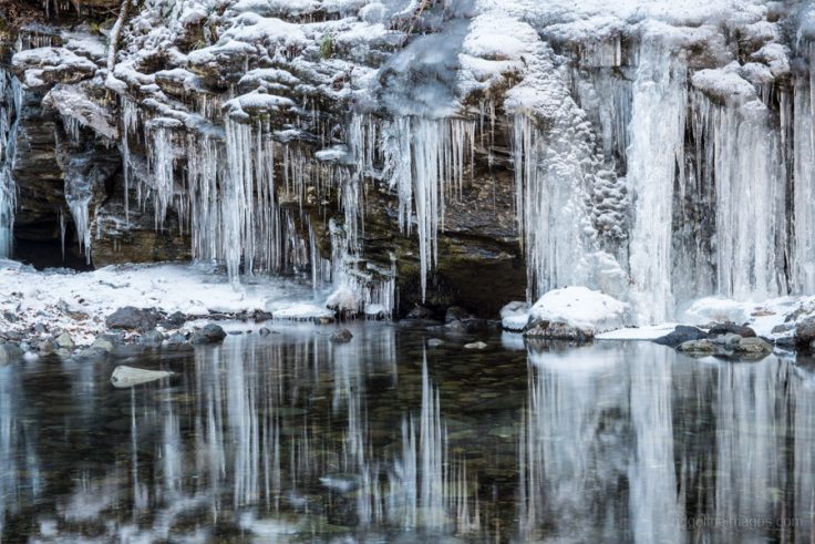 The Misotsuchi no Tsurara Icicles - RIDGELINEIMAGES.com