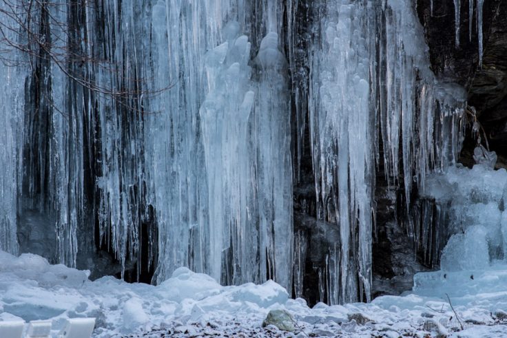 The Misotsuchi no Tsurara Icicles - RIDGELINEIMAGES.com