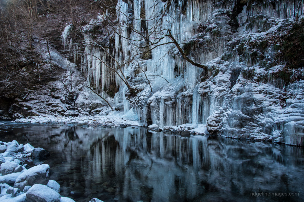 The Misotsuchi no Tsurara Icicles - RIDGELINEIMAGES.com
